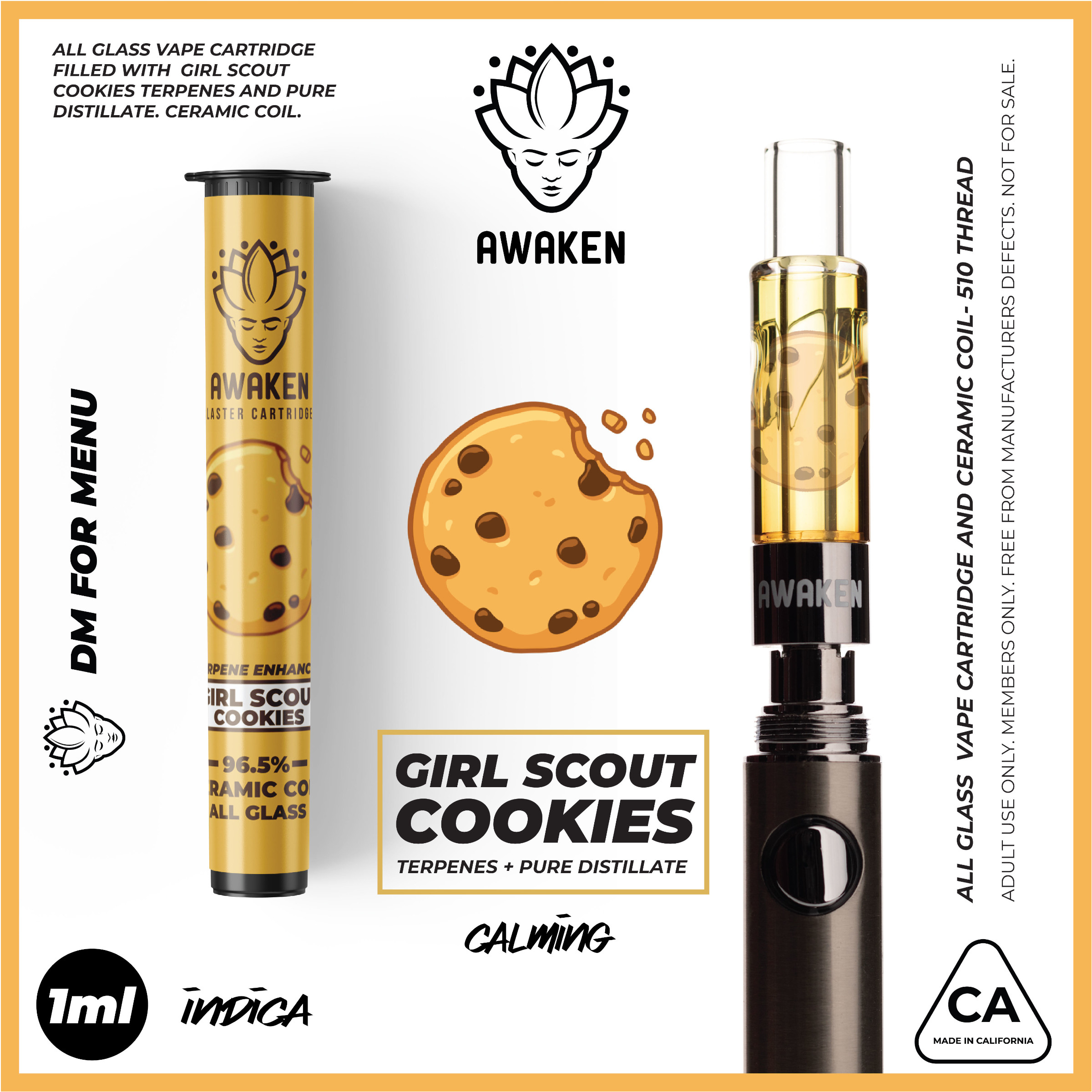 Awaken Girl Scout Cookies - Awaken Vapes - THC Vapes Delivered to your ...